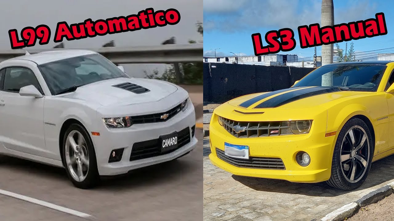 Camaro SS L99 e Camaro SS LS3 a minha experiência com os dois carros ...