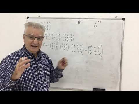 Matriz elevada a una potencia. Ejercicio 1. MATEMÁTICAS. BACHILLER ...