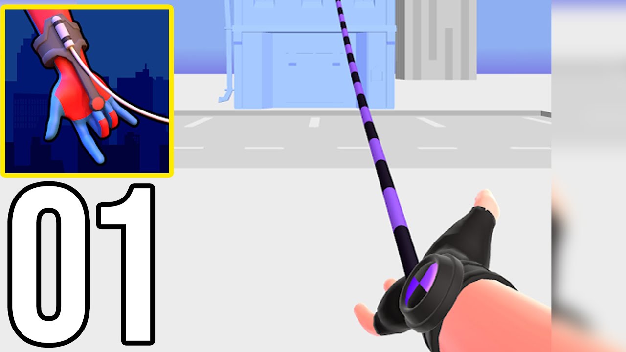Ropeman 3D - Gameplay Walkthrough Part 1 (iOS, Android) - YouTube