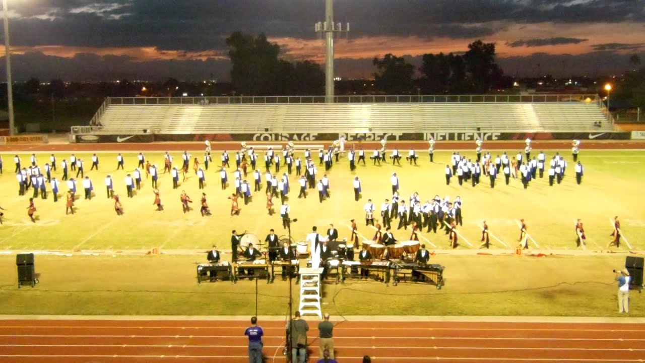 2014 RUHS Marching Band & Color Guard @ Arizona State Marching Band ...