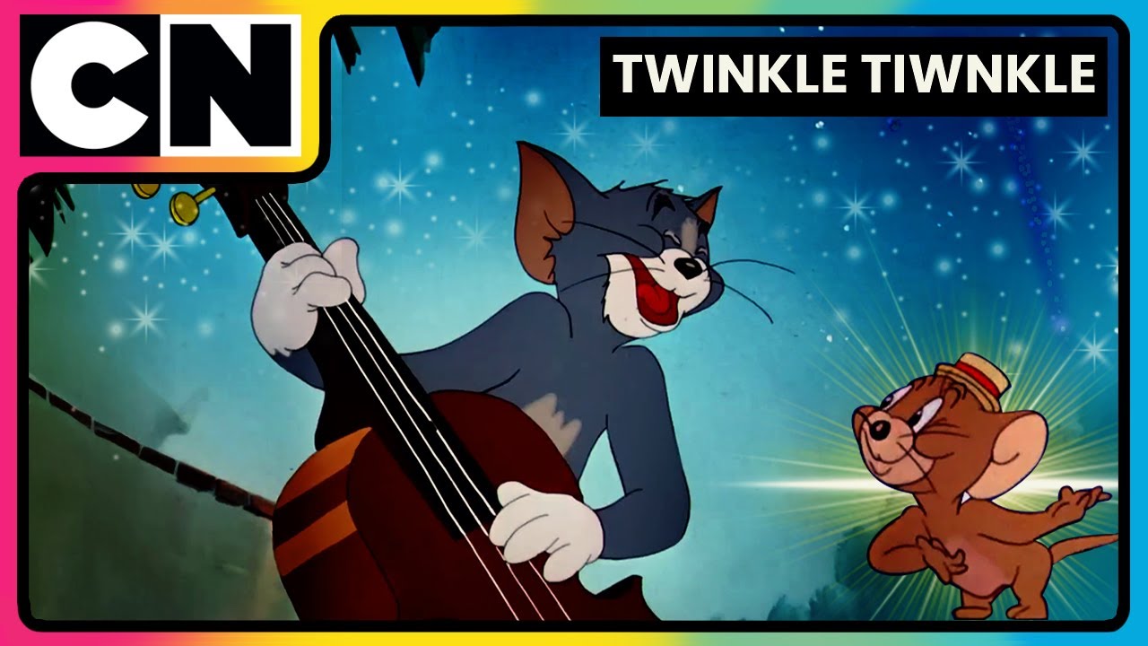 Tom and Jerry😺🐭| Twinkle Twinkle Little Star ⭐| Rhyme Videos | Nursery ...