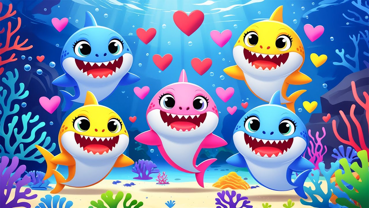 Tiburón Bebé Du Ru Du Ru 🦈💫 Baby Shark Canción para Niños 🎶 - YouTube