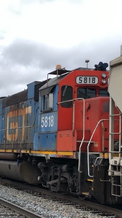 Gtw 5818 gp38-2 on CN L515 11/21/23 - YouTube