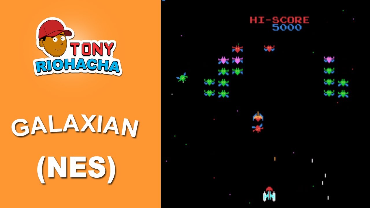 Galaxian - Gameplay (NES) - YouTube