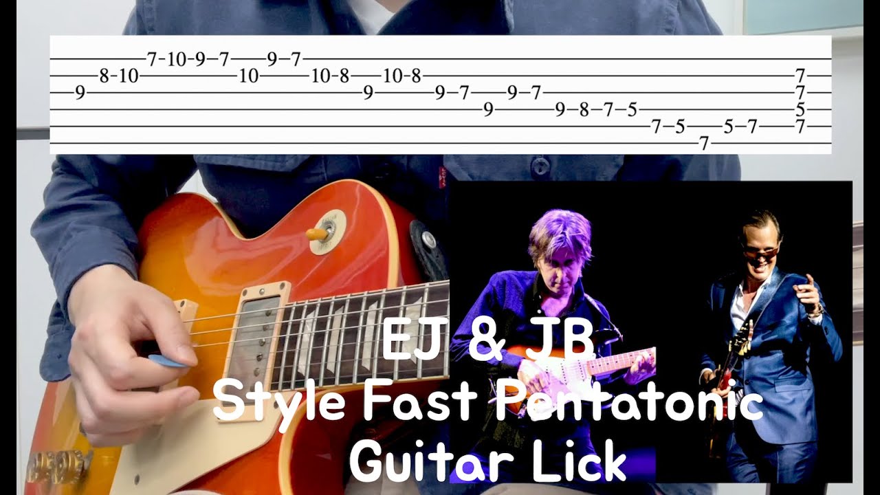 Guitar Lesson | Eric Johnson & Joe Bonamassa Style Super Fast ...