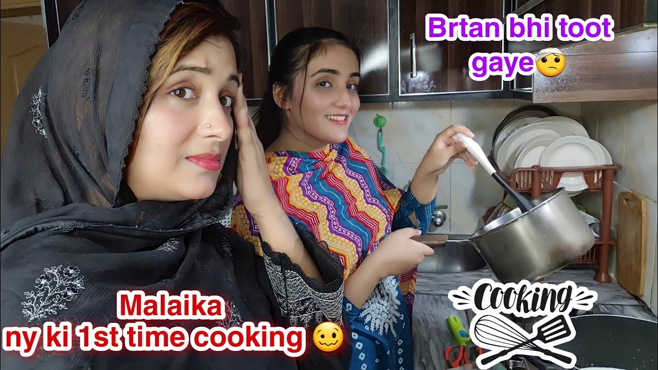Har Maa ka khawab Beti Finally kitchen mein - Brtan toot gaye Malaika ...