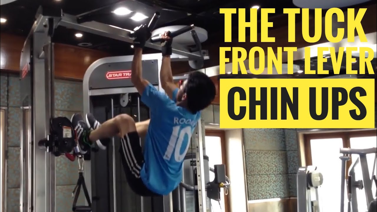 Tuck front lever Chin ups 20 Reps - YouTube
