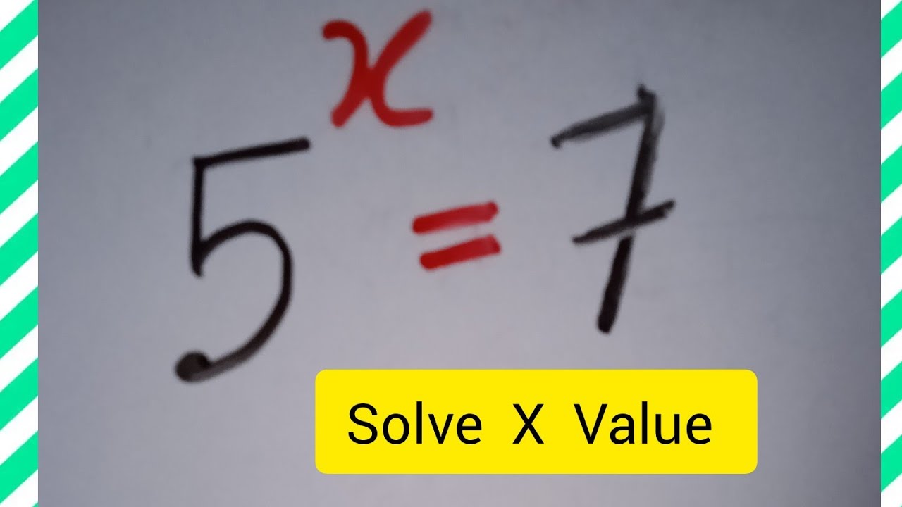 A Nice Exponential Math Problem Youtube 0712