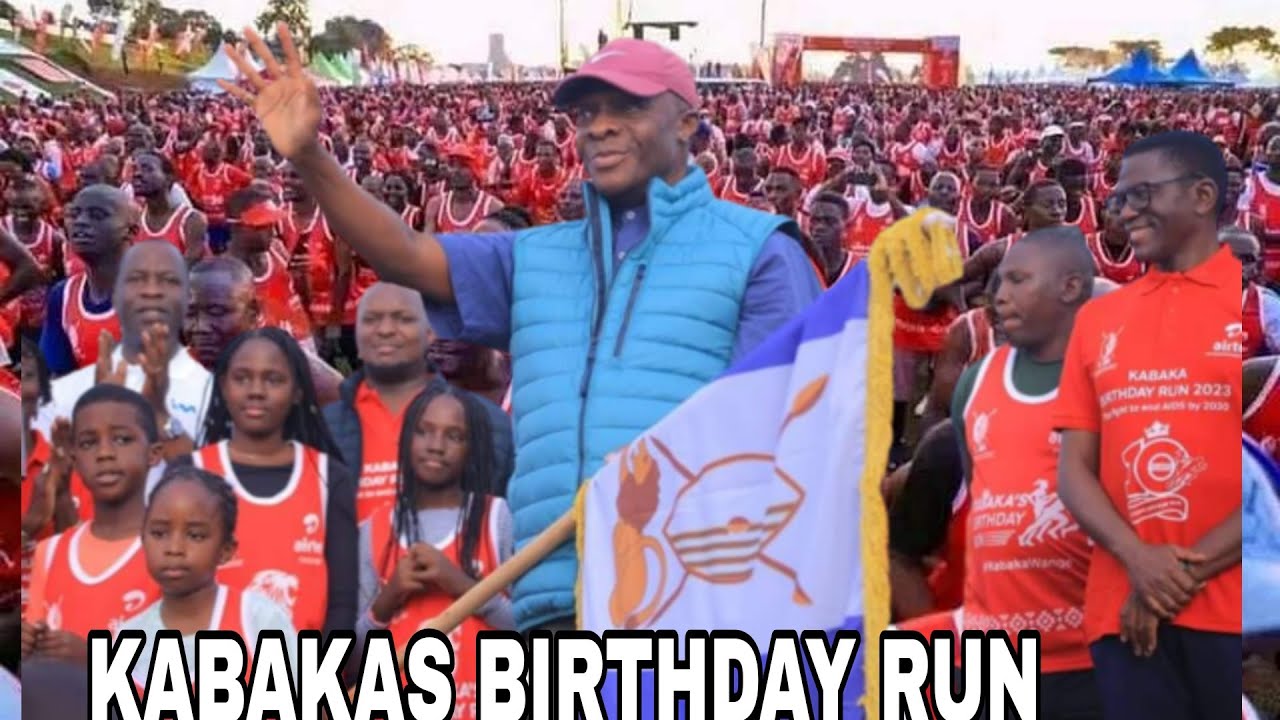 THE KING OF BUGANDA GIVING SPEECH ON HIS BIRTHDAY RUN// KABAKA'S ...