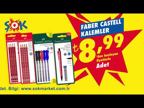 Aradığınız Faber Castel ürünleri #ŞOK'ta #ŞOKUcuz.