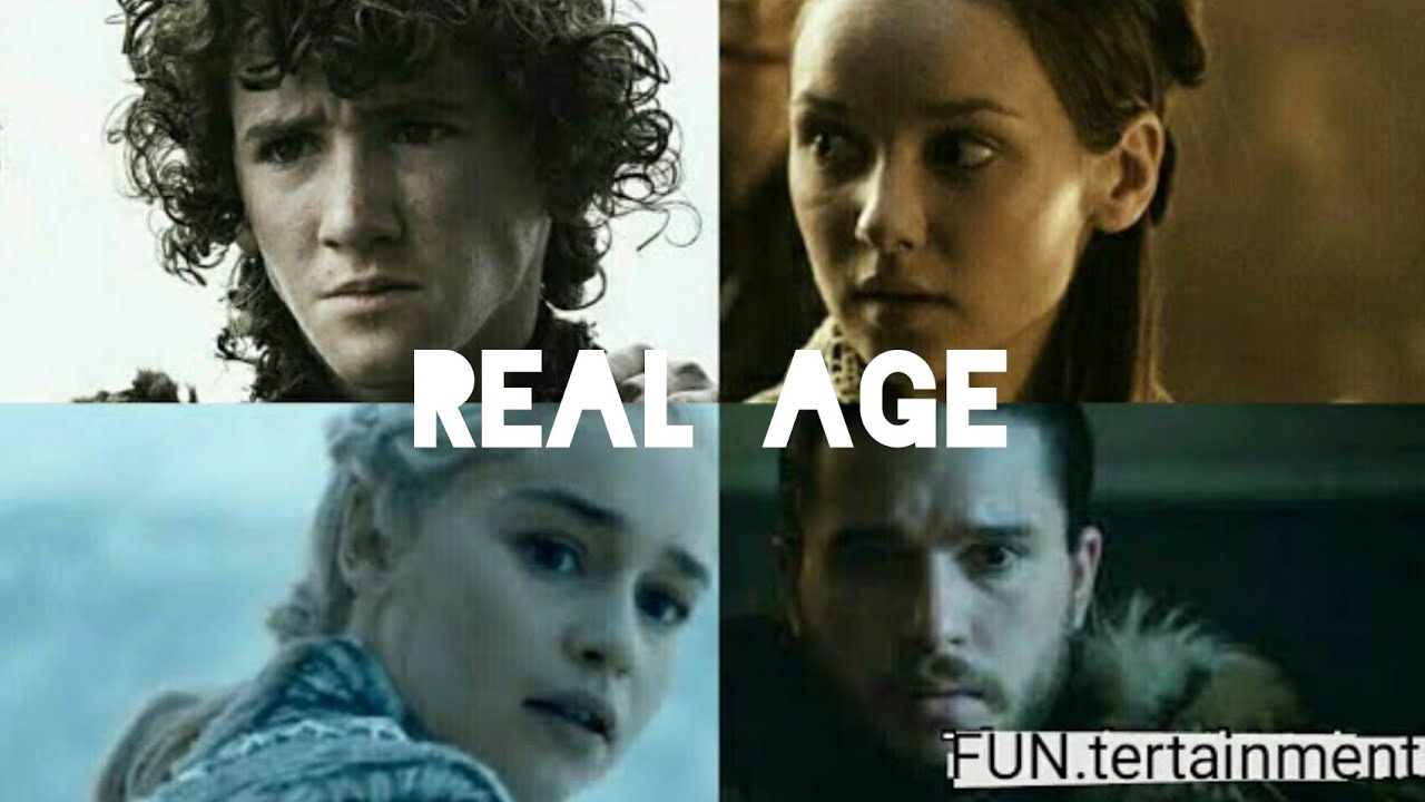 #GameOfThrones #WinterIsHere #CastOfGOT Cast of GAME OF THRONES Age ...