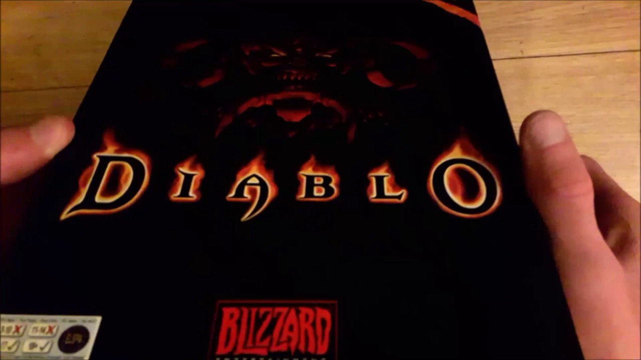 Diablo 1 PC Big box Unboxing (OST) - YouTube