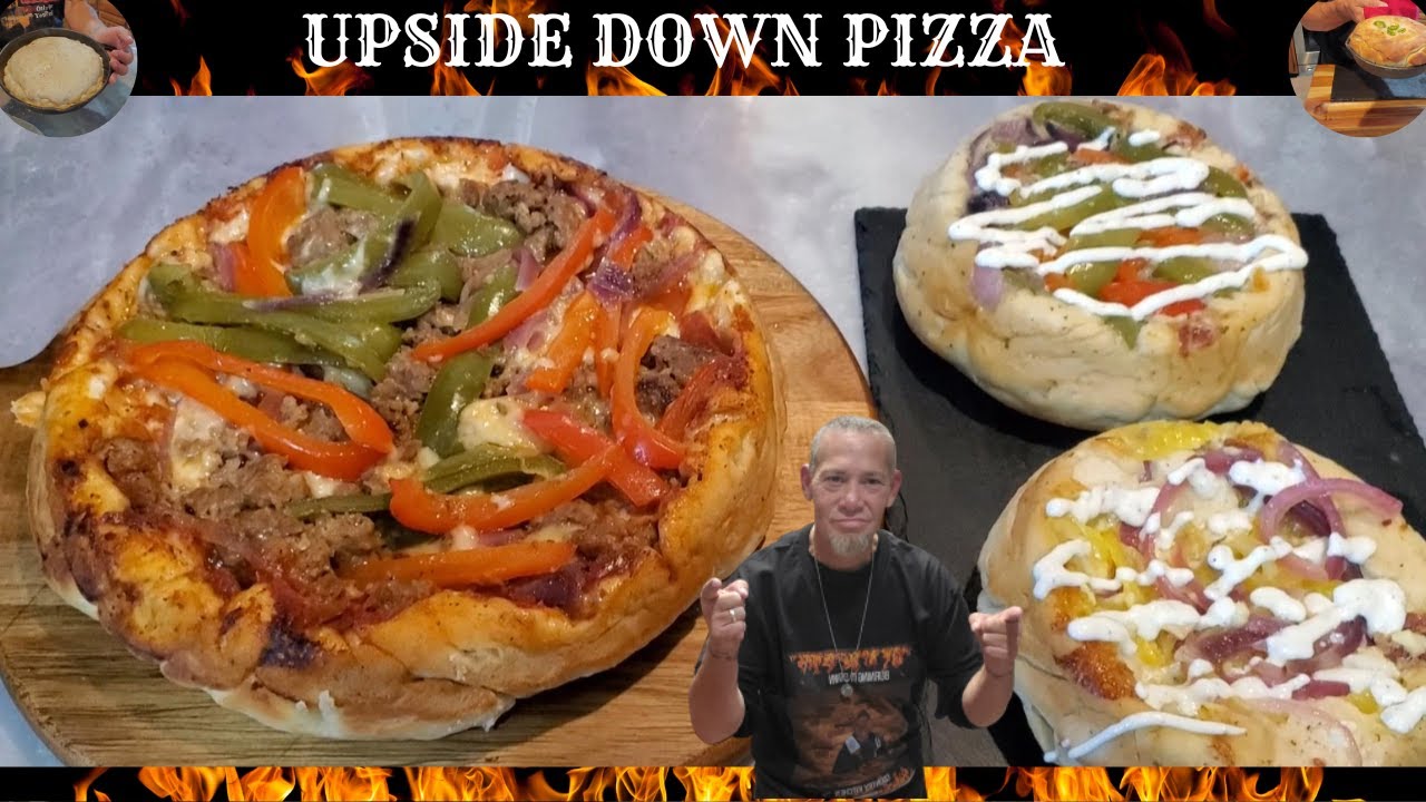 Unbelievable Upside-Down Pizza Recipe - YouTube