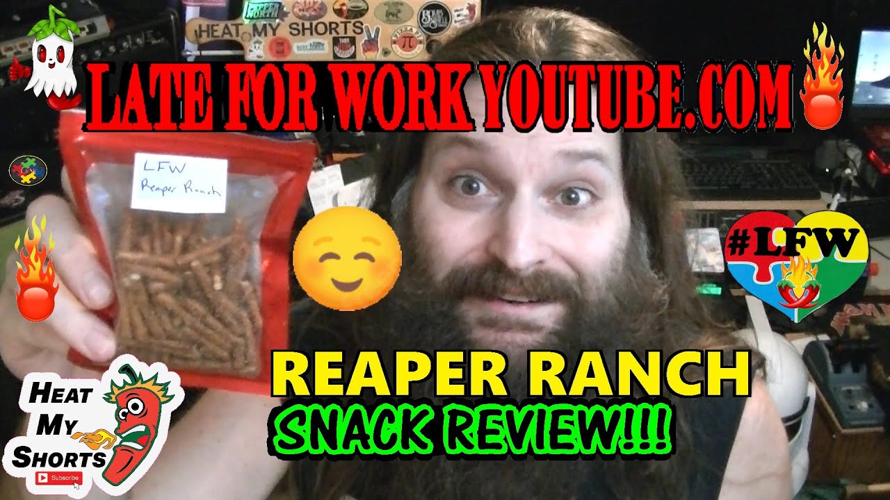 💥#LFW Reaper Ranch Pretzels! These are great!💥 - YouTube