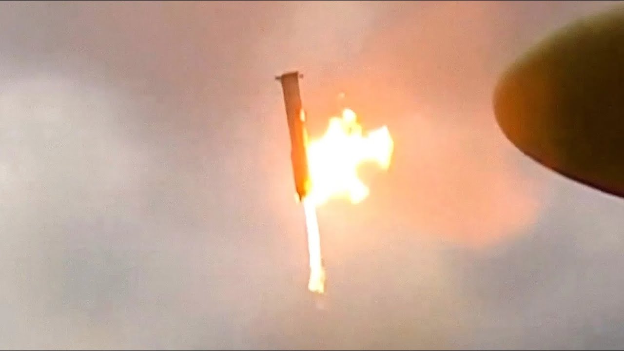 SpaceX Starship Booster Splashdown: The Landmark Moment - YouTube