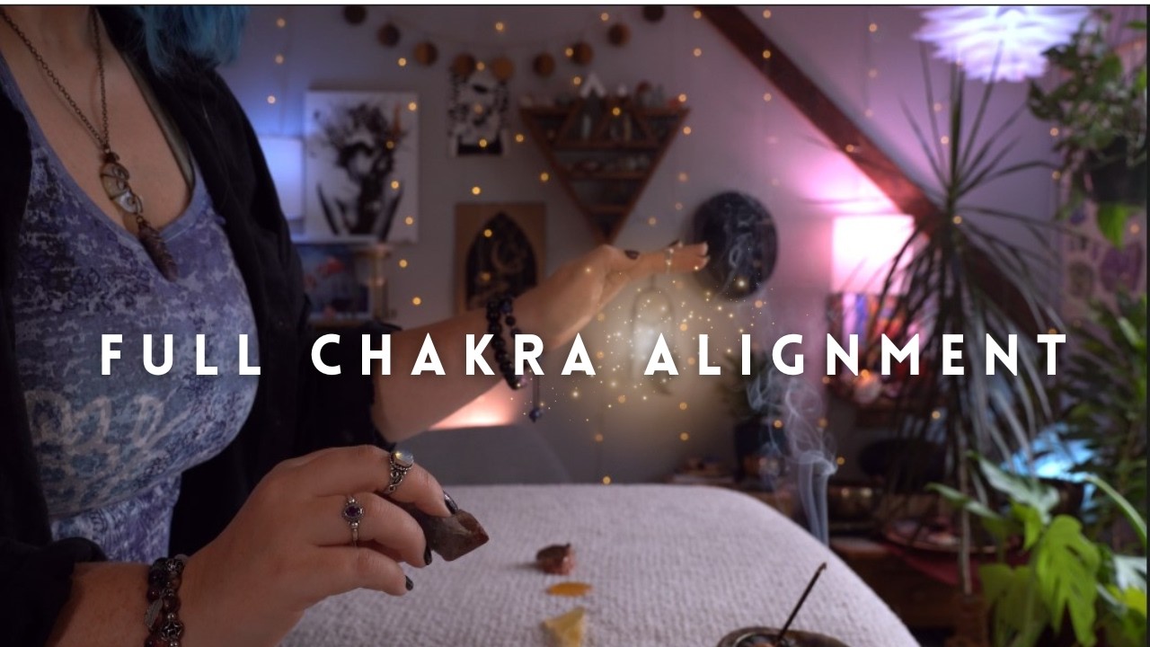ASMR Reiki 🕉️ Chakra Alignment & Balancing 🔥 Full Body Energy Work ...