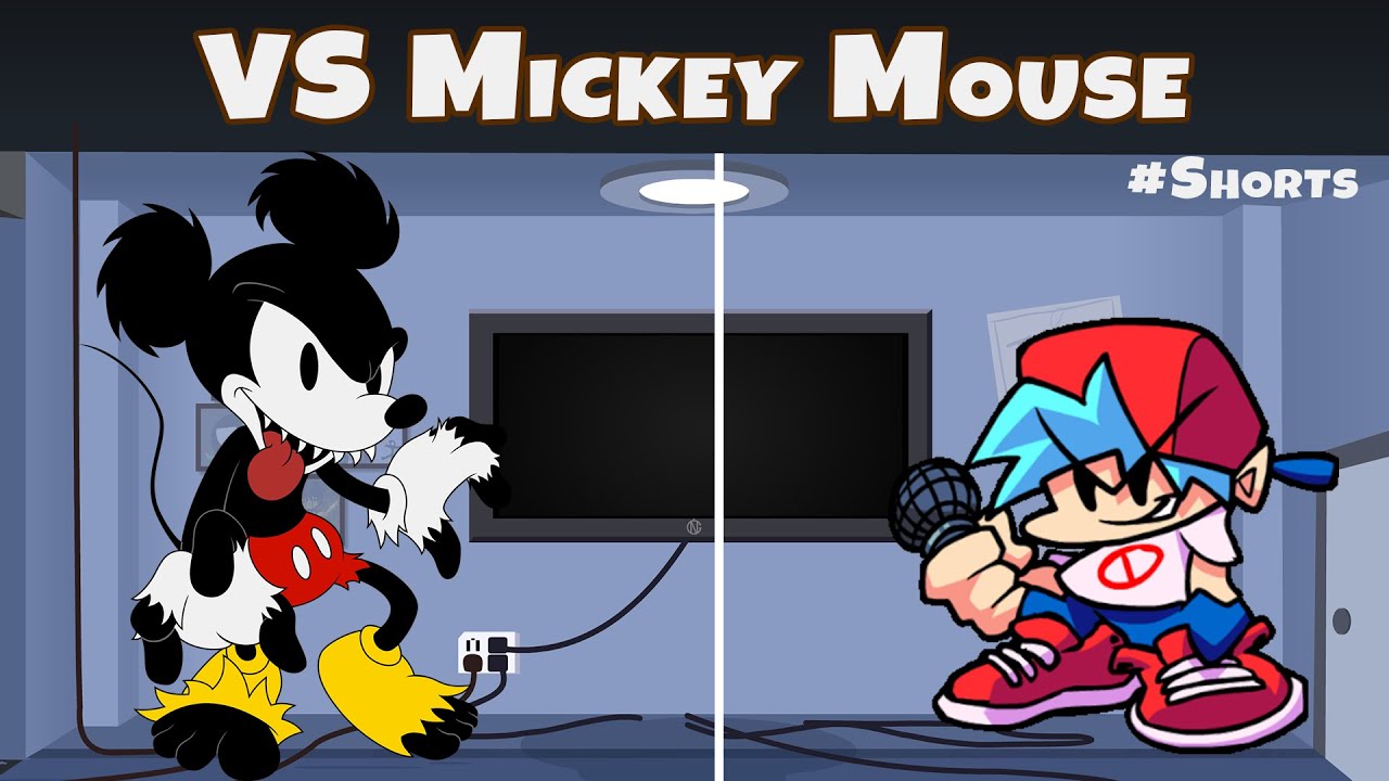 Friday Night Funkin' VS Mickey Mouse.exe (FNF Mod)#Shorts#fnfmods# ...