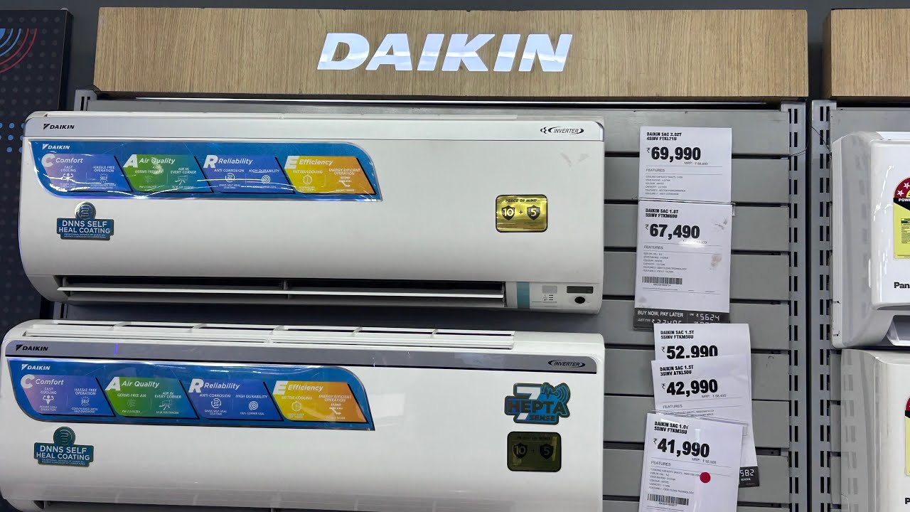 Daikin AC Full Details & Price List 2025 | Best Daikin Split AC Models ...