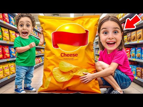 KUZEY ELİF DÜNYANIN EN BÜYÜK CİPSİNİ ALDI ‼️ MARKETTEKİ BÜTÜN CİPSLERİ SATIN ALDI !!
