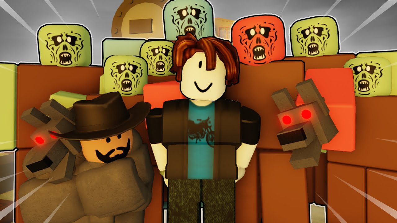 DEAD RAILS, BUT ZOMBIES ARE FRIENDLY! Roblox Animation - YouTube