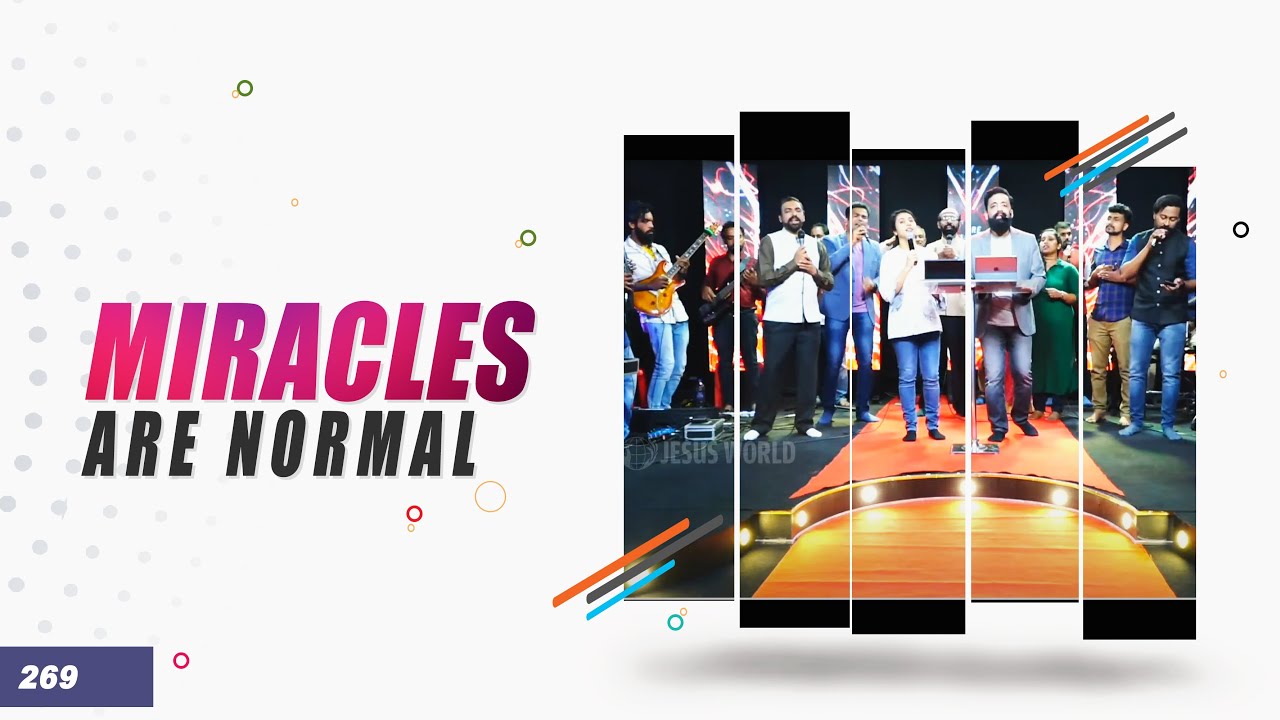 MIRACLES ARE NORMAL | 27/10/2021 | Apostle John Tharu | Jesus World ...
