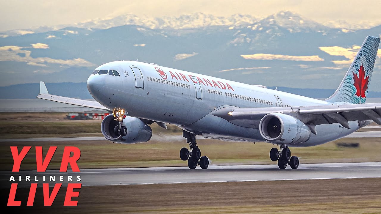 🔴 Vancouver Airport LIVE - Live Plane Spotting - YouTube