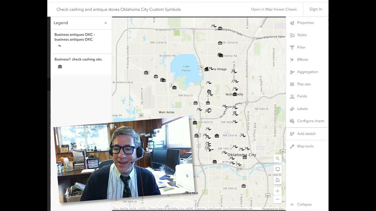 How to create and use custom symbols in ArcGIS Online - YouTube