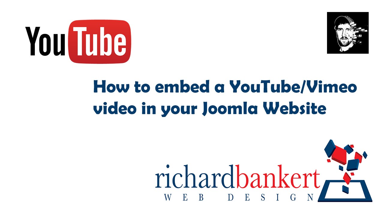 3 ways to embed a video in a Joomla article - YouTube