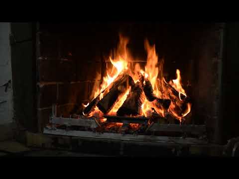 Şömine Ateşi ve Sesi Kısa Video Full HD and 4K