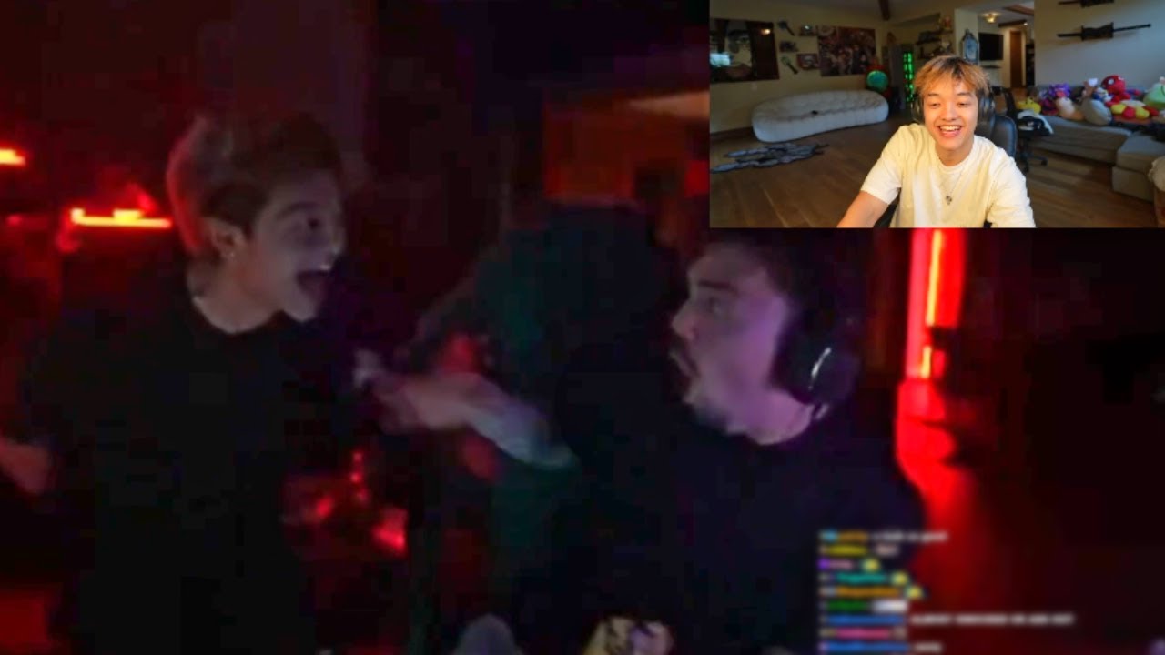 Jason Reacts To Adapt Getting Jump Scared By Him 😂 - YouTube