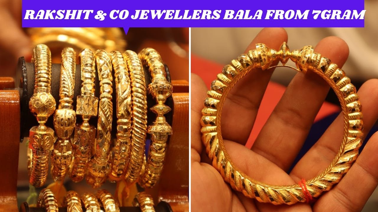 From 7 Gram Latest Gold Bala Design With Price || Light To Heavy Weight ...