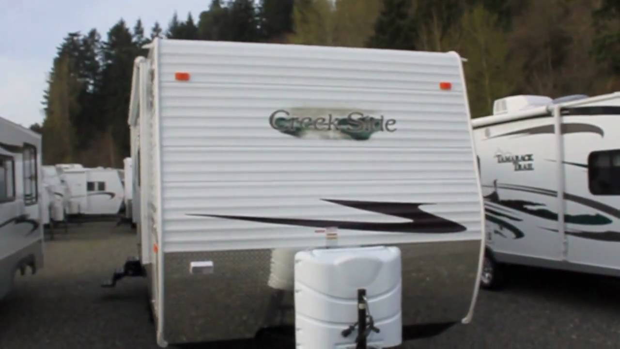 2010 Creek Side 23RKS Travel Trailer - Sumner RV Center - YouTube
