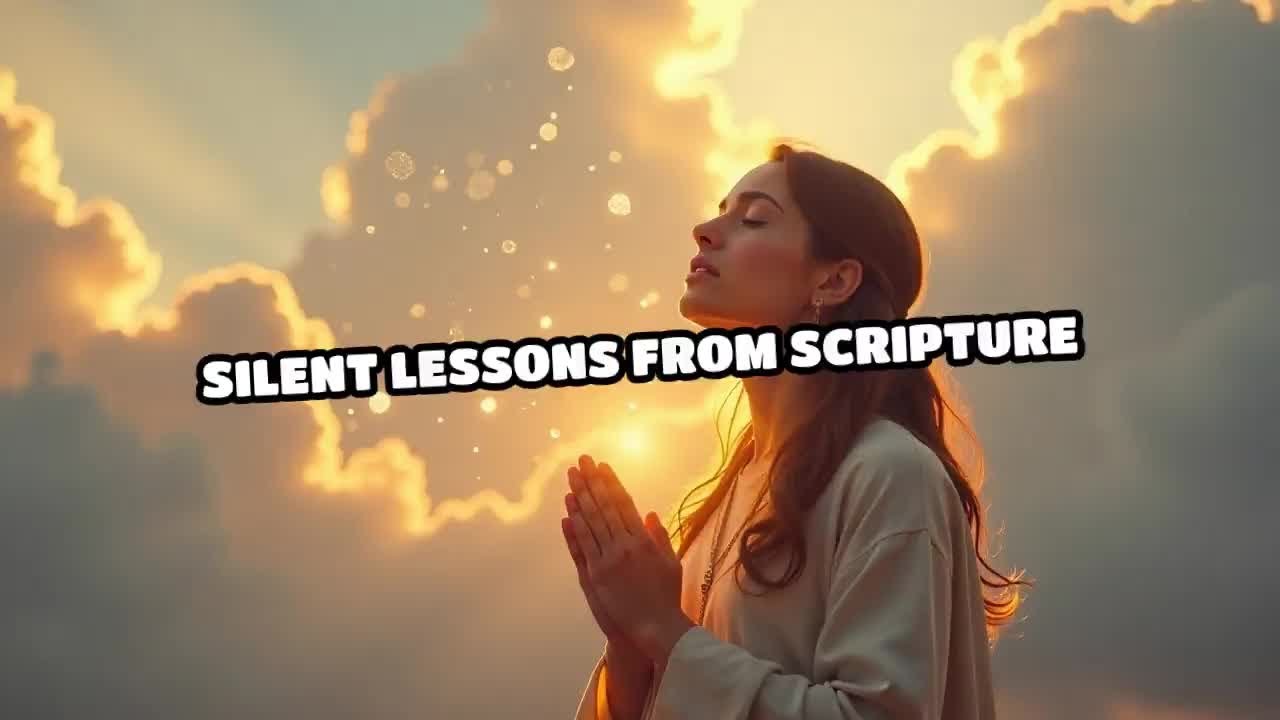 Silent Lessons from Scripture - YouTube