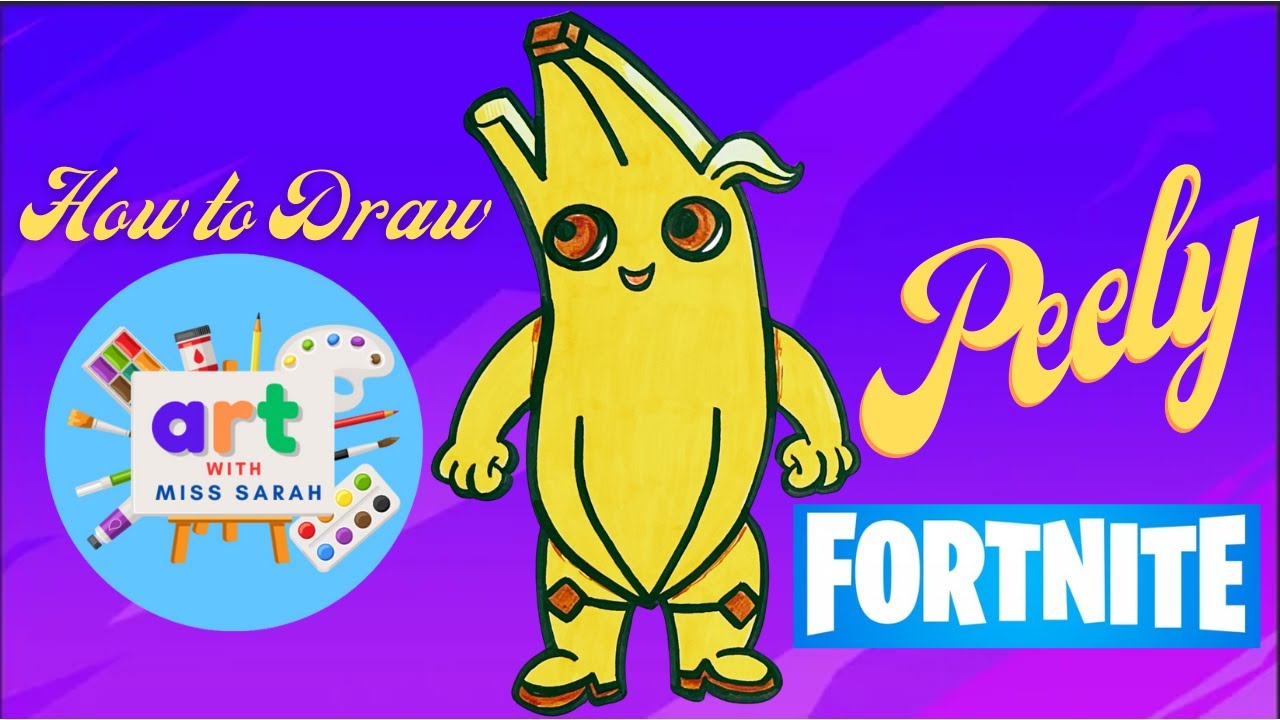 How to Draw Peely - YouTube