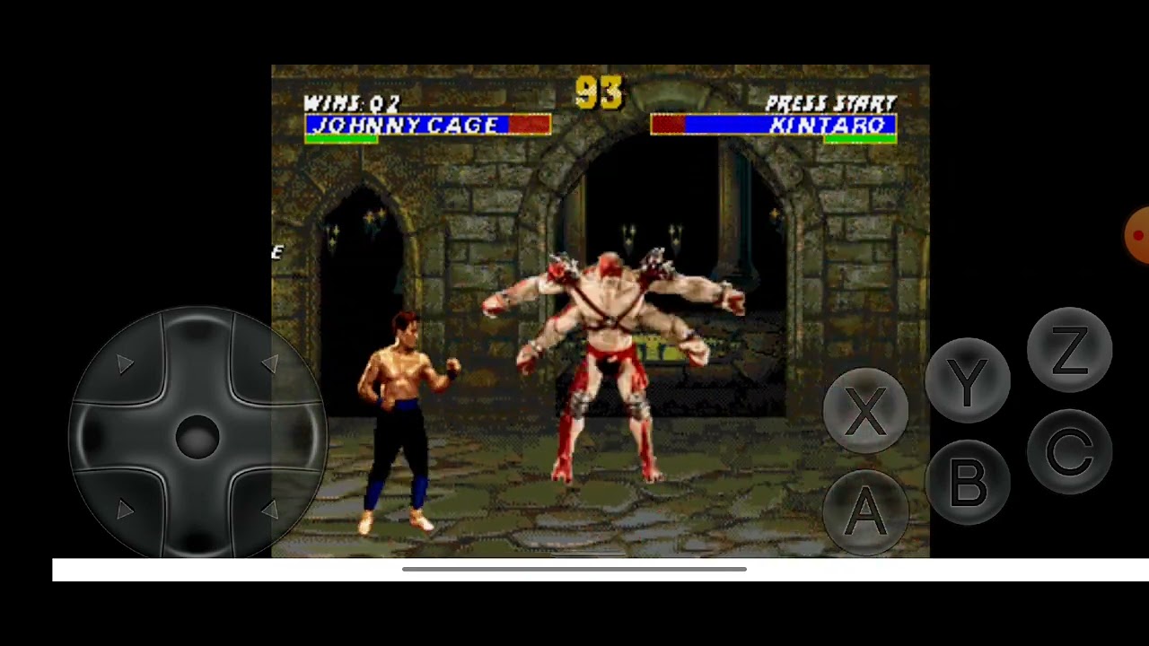 Ultimate Mortal Kombat Trilogy Johnny Cage MK2 vs Sheeva and Kintaro Very Hard 1 Round - YouTube