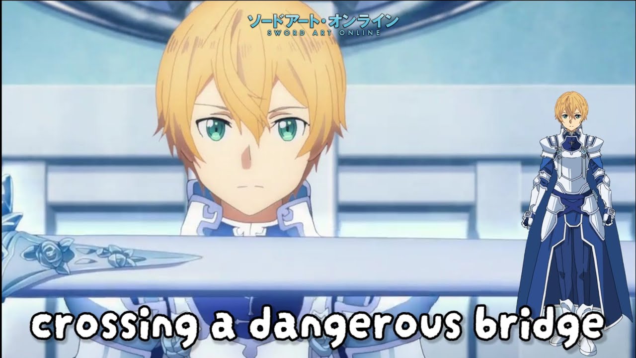 Sword Art Online : Alicization OST (crossing a dangerous bridge) - YouTube