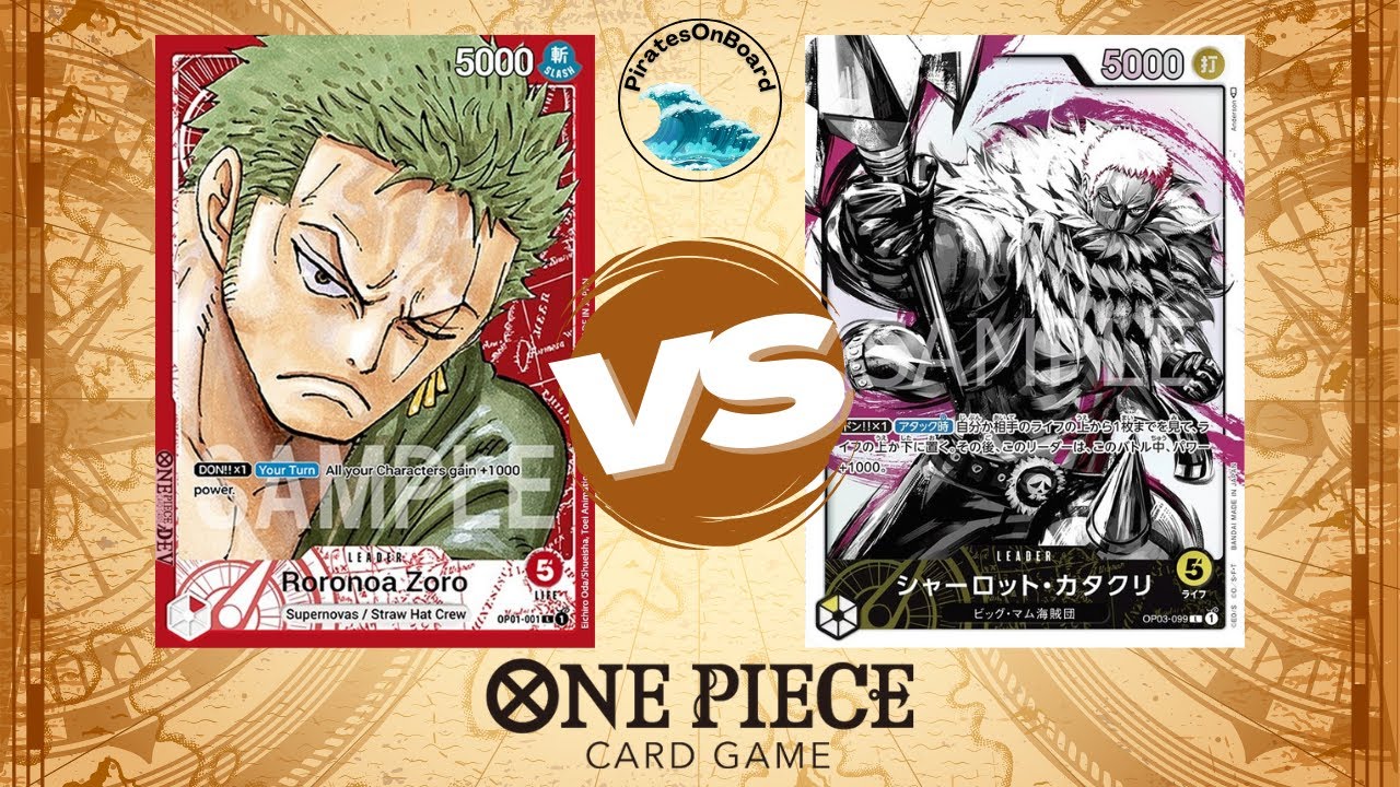 [ OP08 ] Zoro VS Katakuri | One Piece Card Game Simulator - YouTube