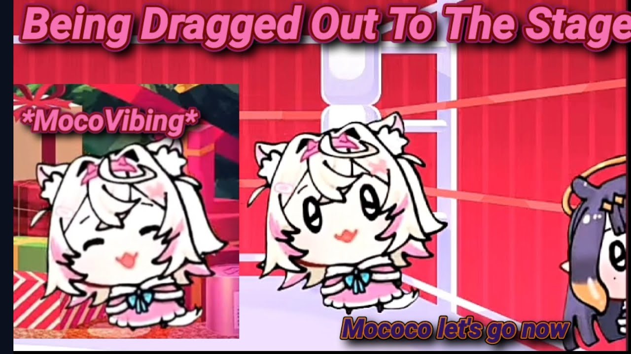 Mococo Being Dragged Out The Stage And Vibing - YouTube