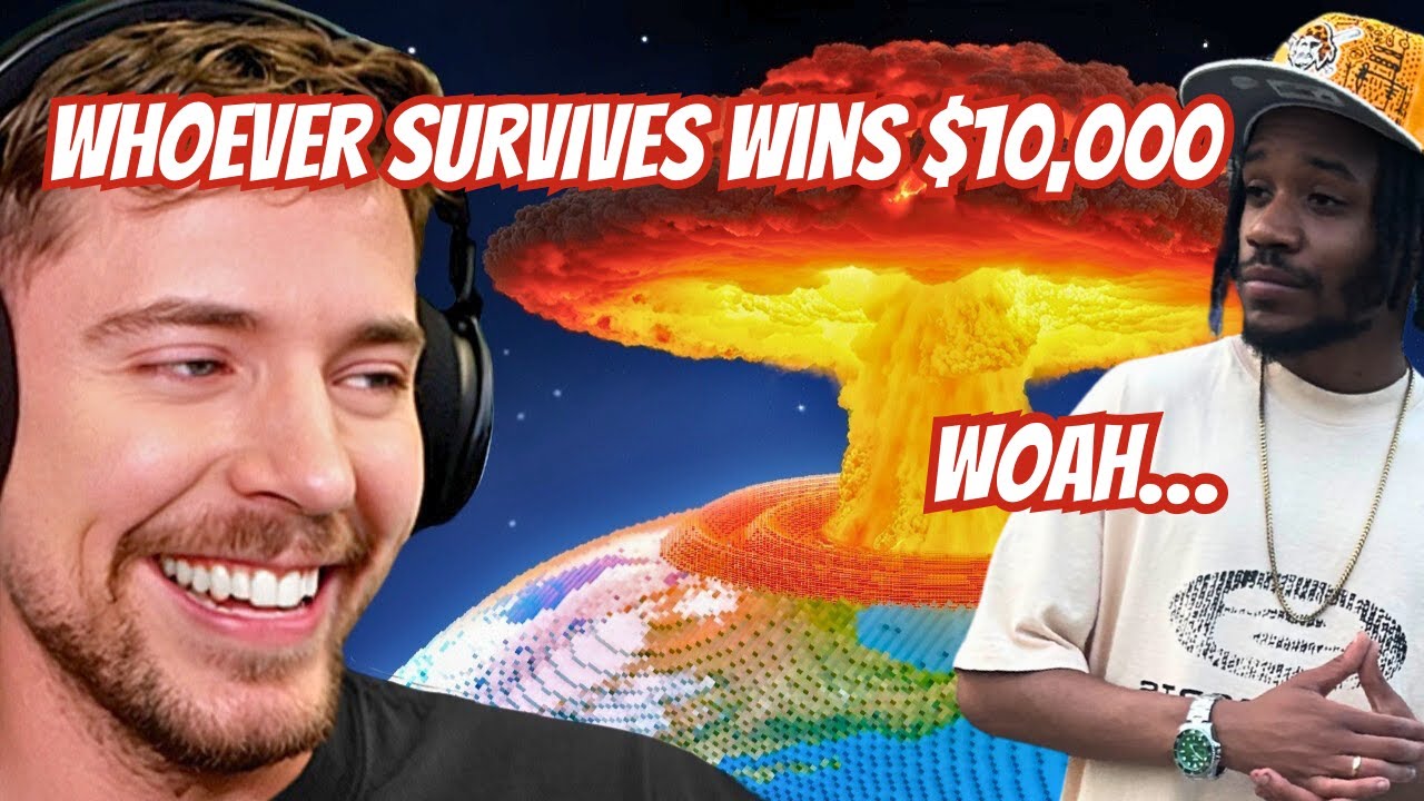 Mr. Beast craziest challenge yet: $10,000 Every Explosion You Survive ...