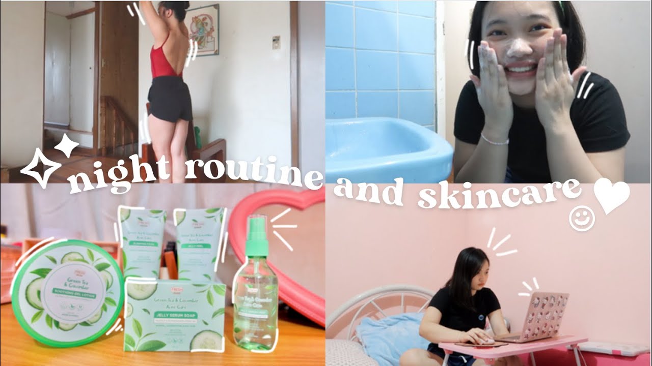 night routine and night time skincare! ☽ - YouTube