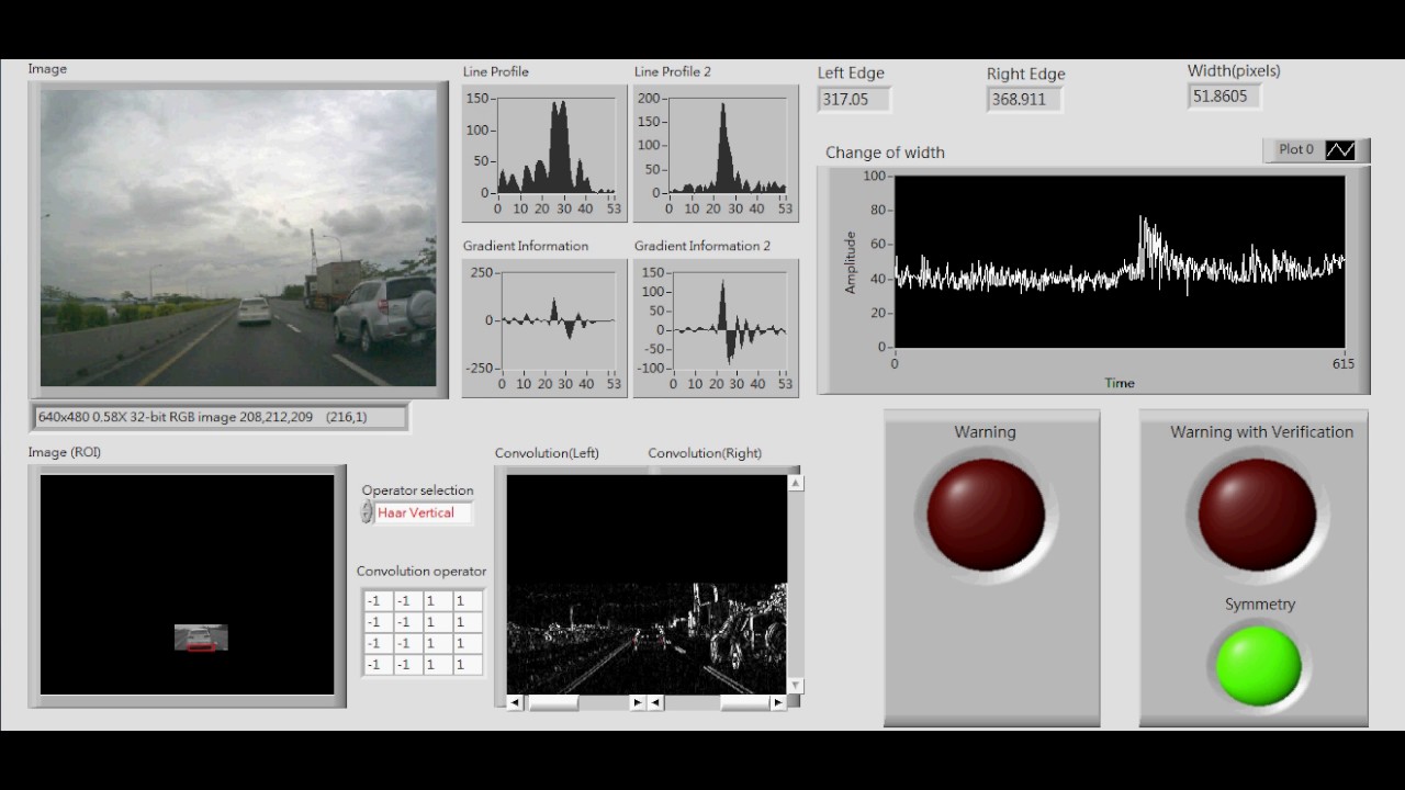 Labview Vehicle detection 車輛偵測系統 - YouTube