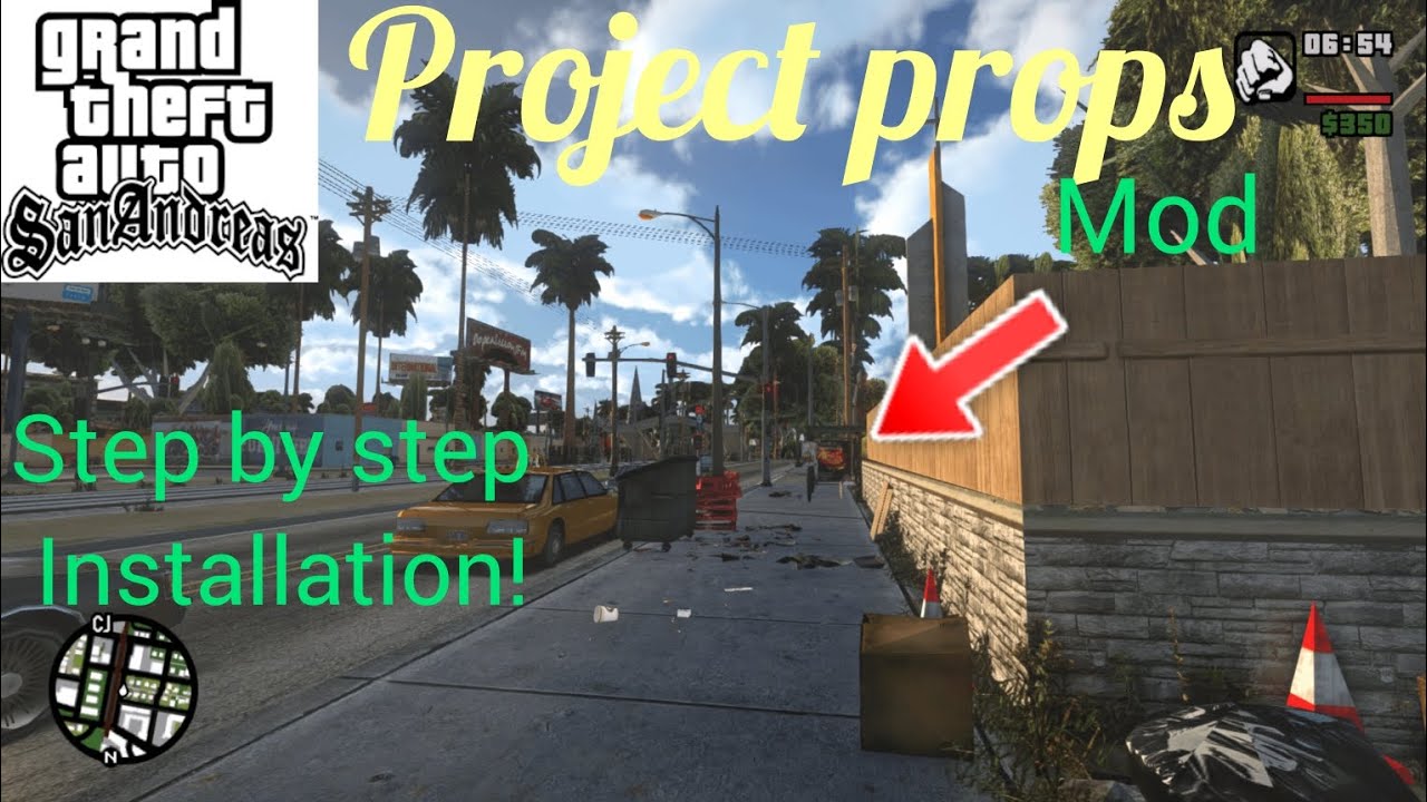 How to Install Project Props Mod in GTA San Andreas PC | Step-by-Step ...