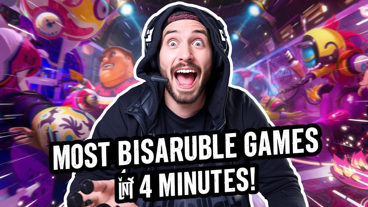 CoryxKenshin Plays the Most Bizarre Games in 4 Minutes!" - YouTube