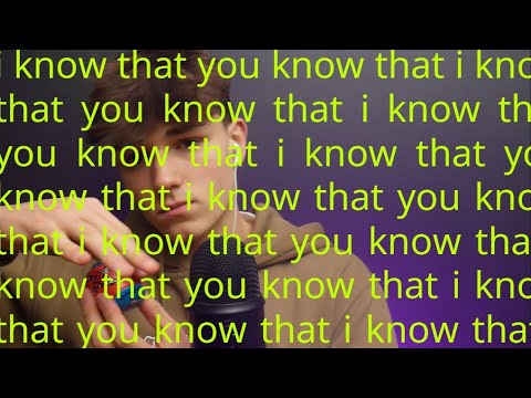 i know that you know that i know that you want to sleep right now ...