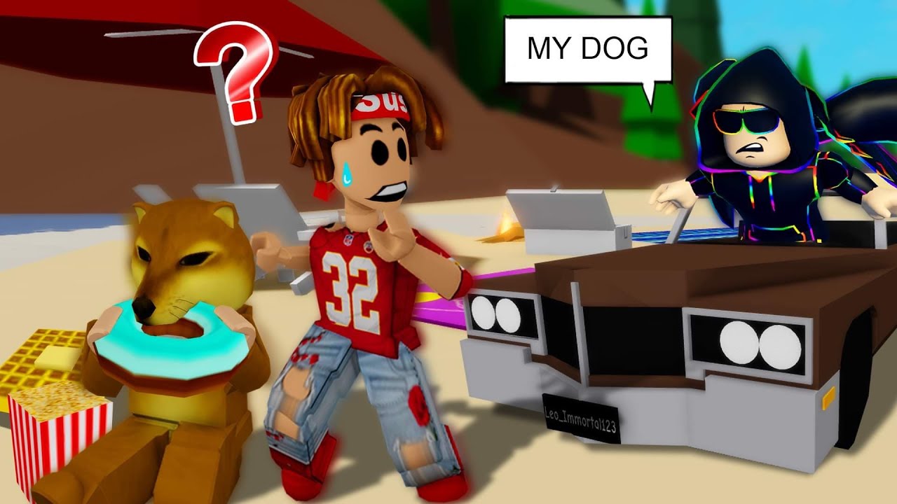 ROBLOX Brookhaven 🏡RP - FUNNY MOMENTS: The sly dog helps Mathieu to win ...