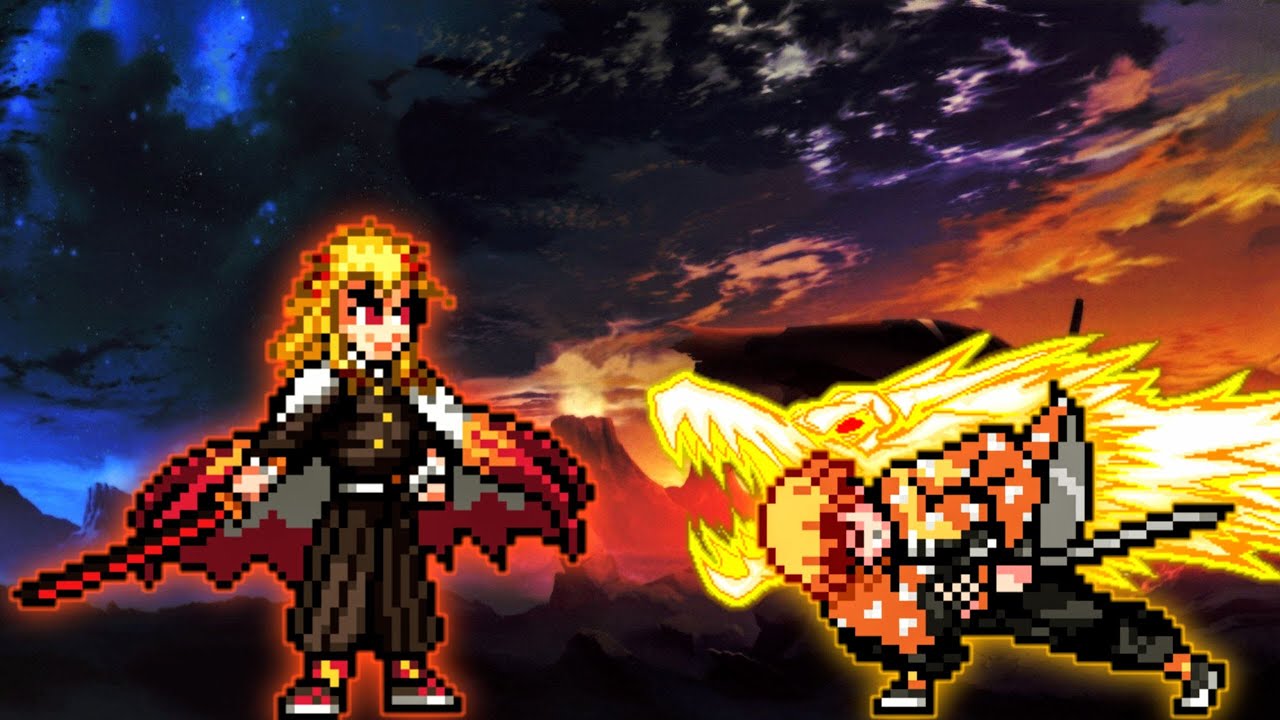 TXR Rengoku OP(Zeed) VS Zenitsu Chaos OP in Jump Force Mugen - YouTube