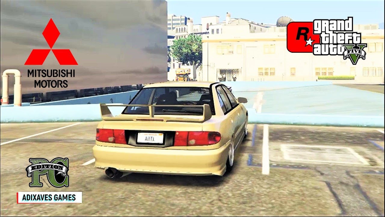 Mitsubishi Lancer Evo 3 | GTA V Real Life Mods | Vehicle TestDrive ...