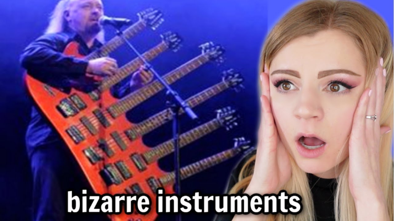 I rate the weirdest musical instruments in the world - YouTube
