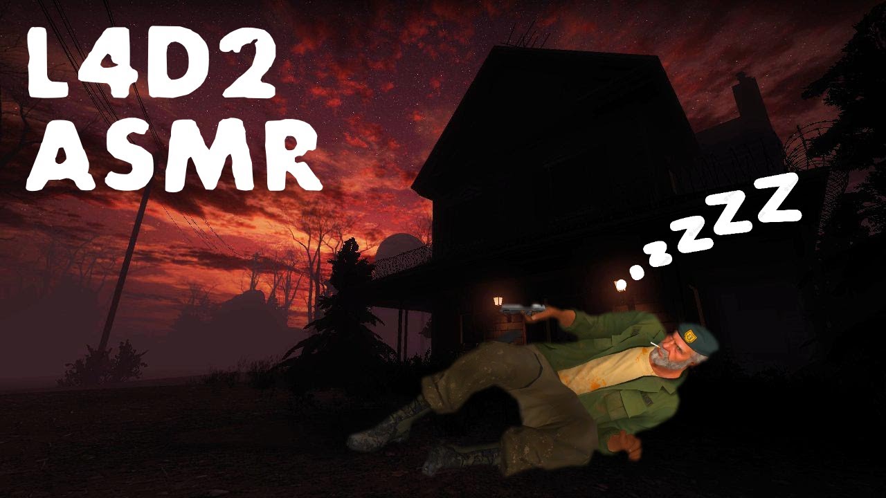 ASMR Left 4 Dead 2 | Keyboard Sounds & Gum Chewing 🎮🔥 - YouTube