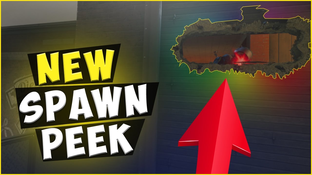 NEW Spawn Peeking Method ( Rainbow Six : Siege ) - YouTube